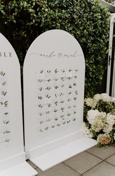 Arch Seating Chart | Little Lane Events